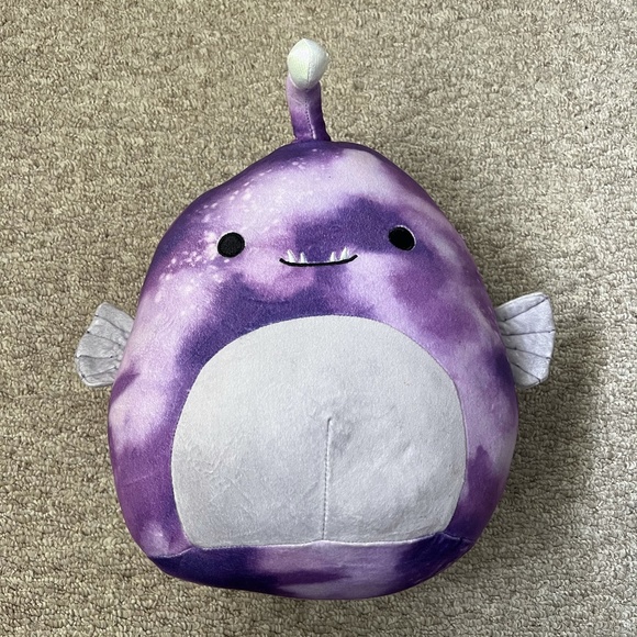 Squishmallows | Toys | Squishmallows 2inch Purple Tiedye Anglerfish ...